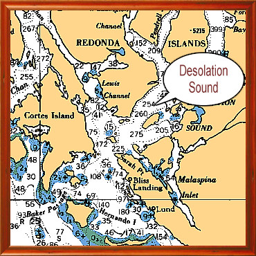 Nautical Miles From/To Desolation Sound