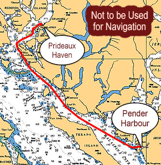 Prideaux Haven to Pender Harbour