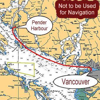 Vancouver to Pender Harbour